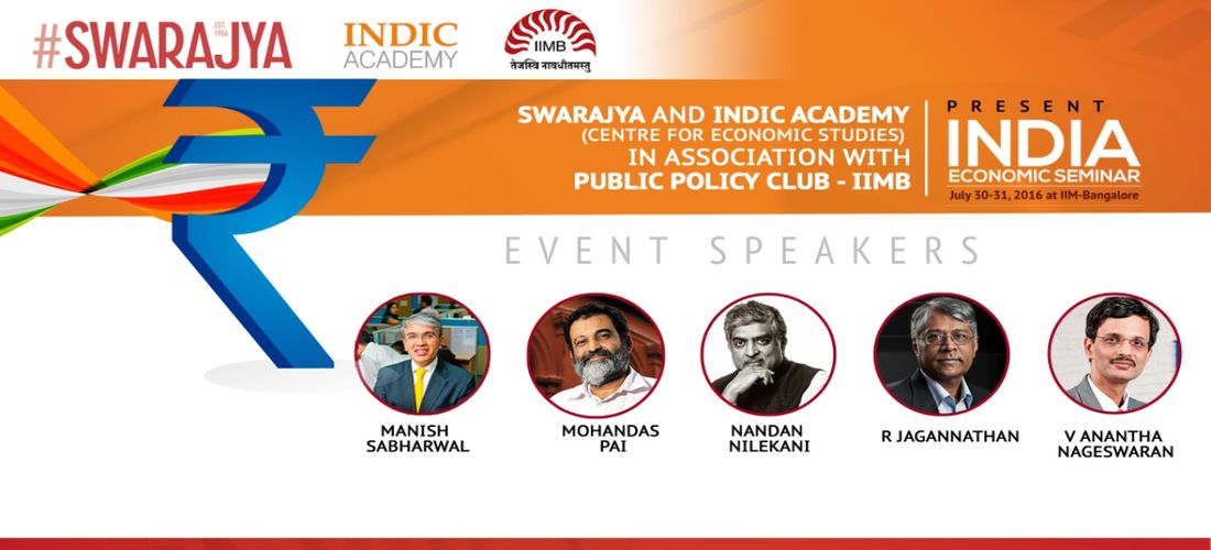 Announcement: India Economic Seminar On July 30-31 - Indica Today