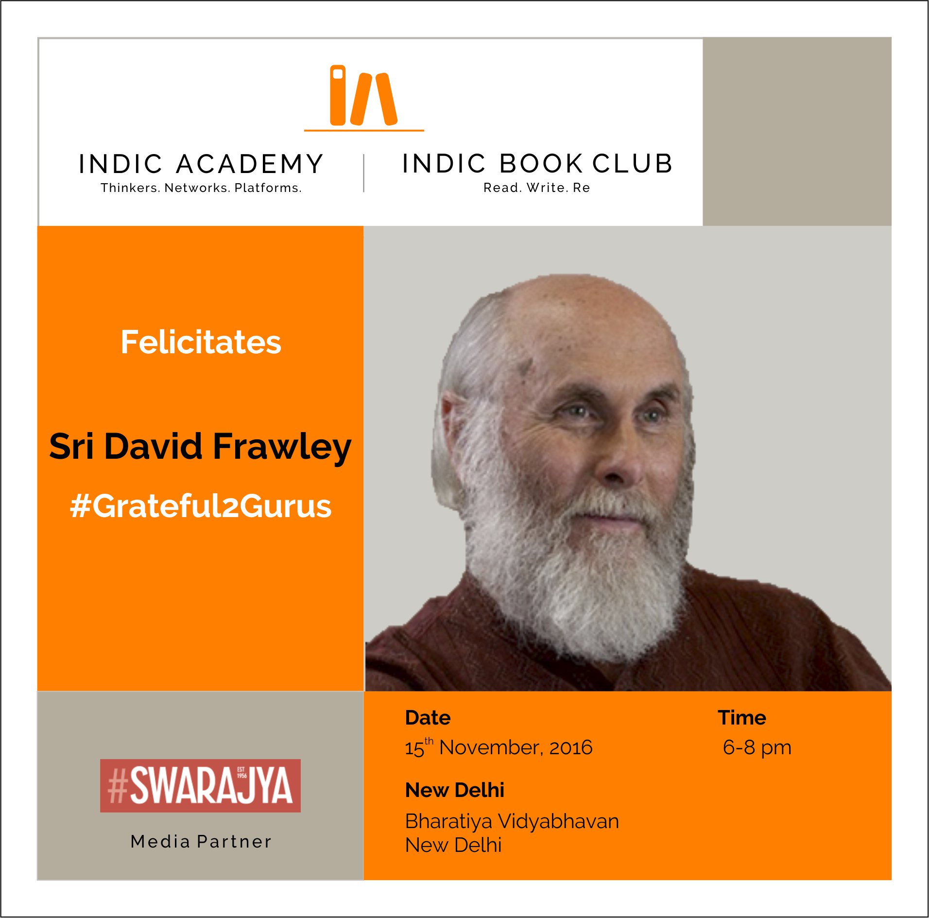 Grateful2Gurus 2016-17 - Indica Today