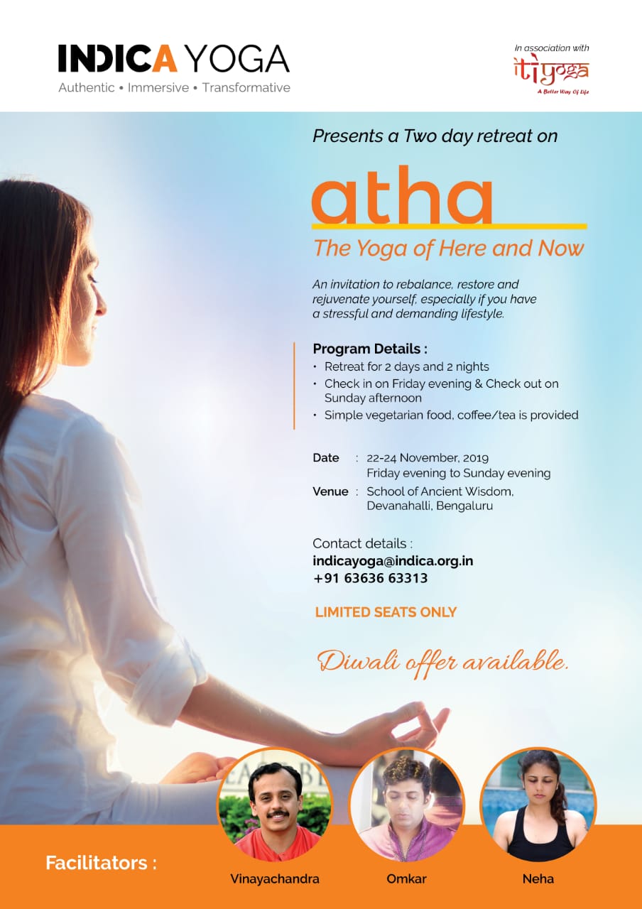 Atha-The Yoga of Here & Now - Indica Today