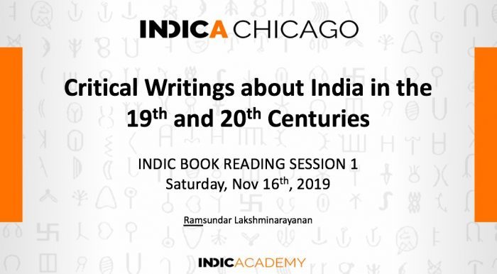 Indica Chicago Indic Book Reading Session I - Indica Today