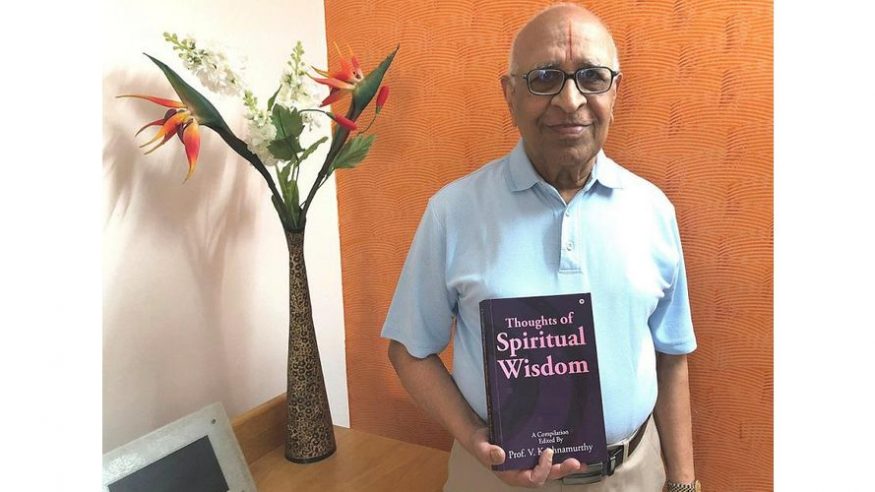 A Life Immersed in Vedanta & Mathematics: Prof. V Krishnamurthy (Part I ...