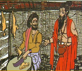 Mahabharata Metaphors: Dharmavyadha imparts the Essence of the Vedas to ...