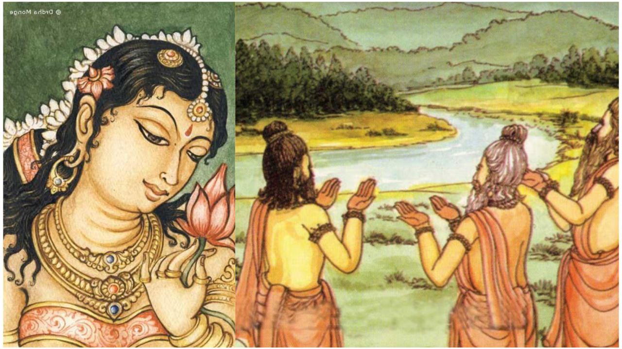 Apsara Alambusa And The Birth Of Sārasvata Part XVIII - Indica Today