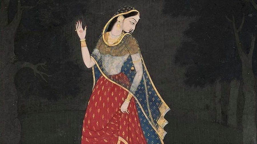 The Personification Of Ashtanayikas Based On The Sringara Rasa Depicted ...