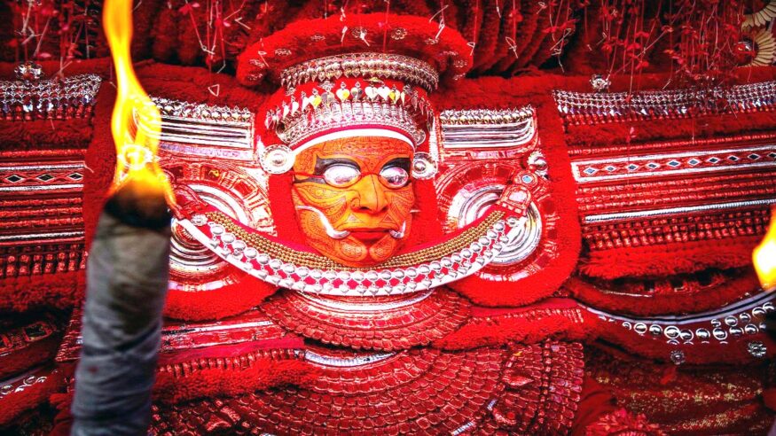 Re-Enchantment Through Color In Theyyam - Indica Today