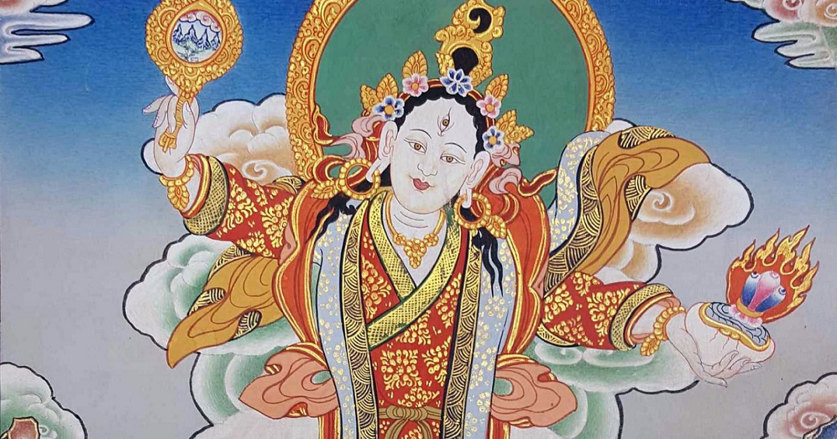 Yeshe Tsogyal Thangka
